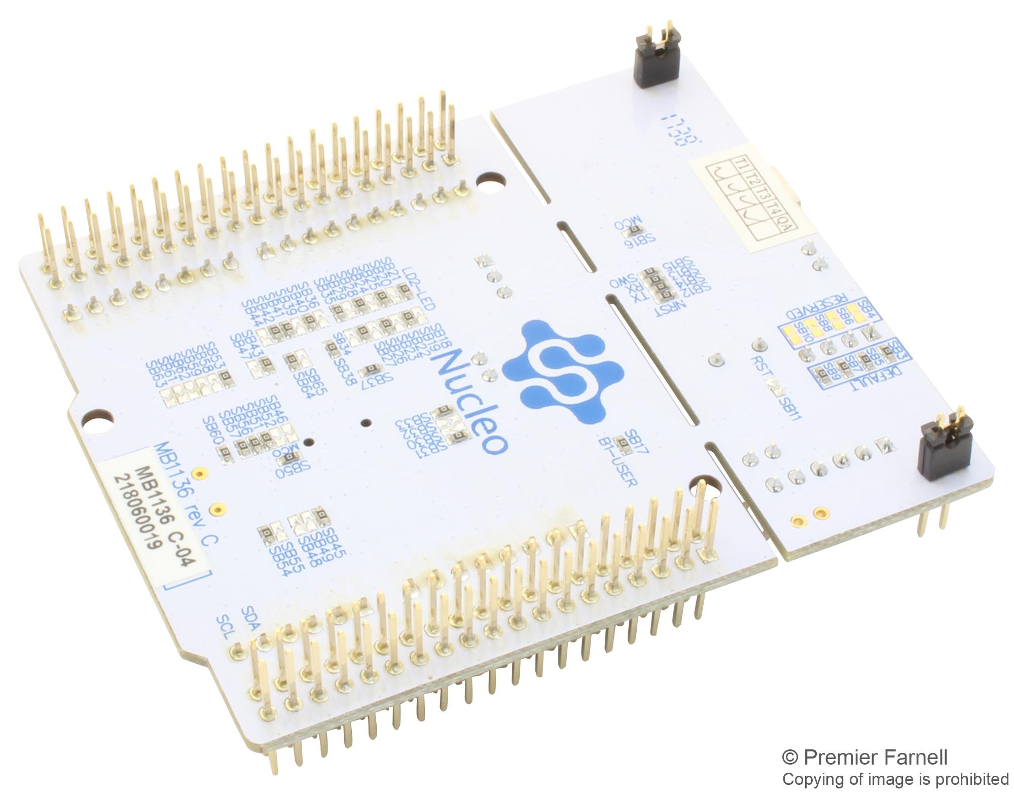 NUCLEO-L010RB - Stmicroelectronics - Development Board, STM32 Nucleo-64 ...