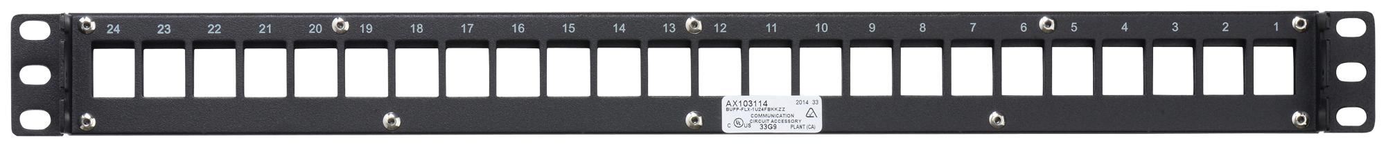 AX106902 - Belden - Patch Panel, Modular Patch Panel, 24 Ports