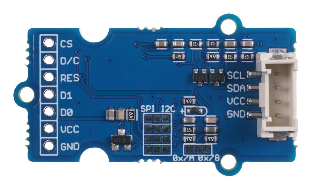 104020249 - Seeed Studio - OLED Display Board, 0.96", Yellow & Blue