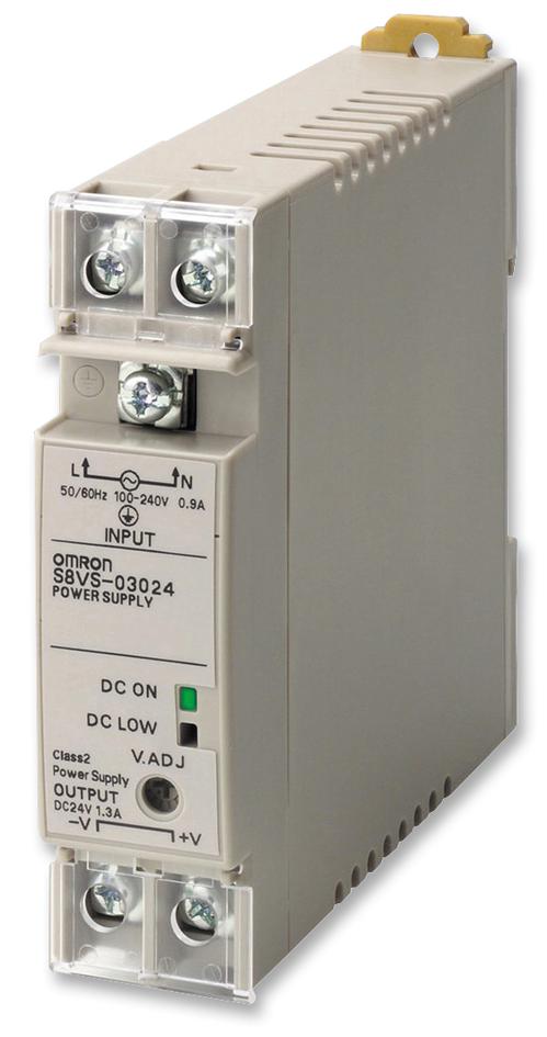 S8VS-03012 - Omron Industrial Automation - AC/DC DIN Rail Power Supply (PSU), ITE, 1 Output