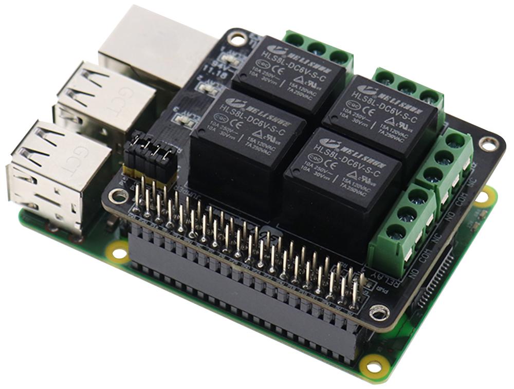 PIRELAY - Sb Components - PiRelay v2 Relay Shield, Raspberry Pi Boards