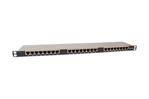 DCP110C5E-24S - L-com - Patch Panel, RJ45 Patch Panel, 24 Ports