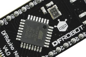 DFR0010 - Dfrobot - DFRduino Nano Board, Atmega328-20AU, 8 bit
